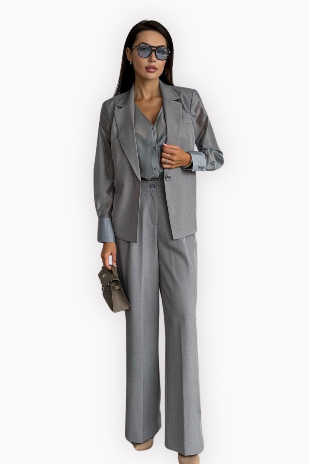 Костюм брючный 2137 Kaloris купить в интернет магазине Велесмода